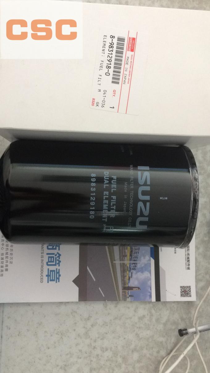 898312918/587611007 Original FILTER;FUEL ISUZU Engine Scope of ...