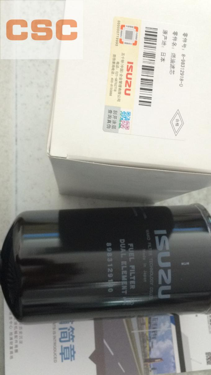 898312918/587611007 Original FILTER;FUEL ISUZU Engine Scope of ...