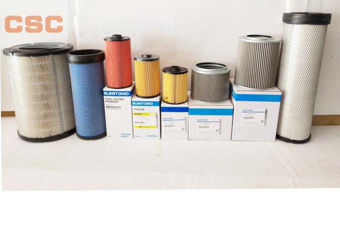 Original SUMITOMO Replacement Parts Excavator Filter Efficient remove ...